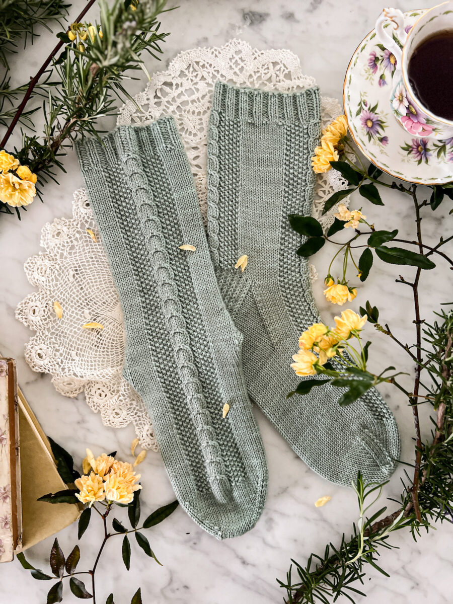 The Vanilla Sock: My Favorite Basic Knitting Project - A Bee In The Bonnet